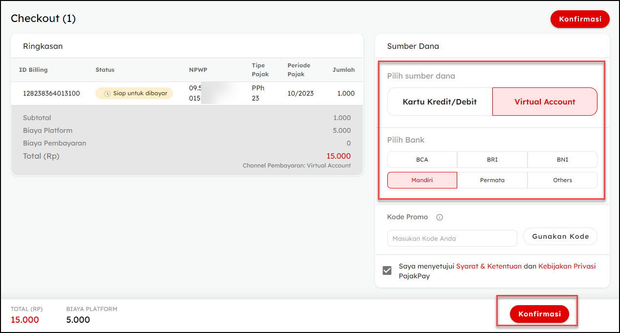 Cara Melakukan Pembayaran Pajak Dengan Metode Virtual Account Melalui ... Cara Melakukan Pembayaran Pajak Dengan Metode Virtual Account Melalui ...